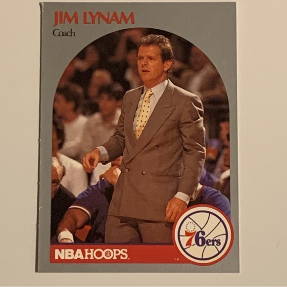 NBA HOOPS | Toys | 99 Nba Hoops Philadelphia 76ers Jim Lynam 324 | Poshmark